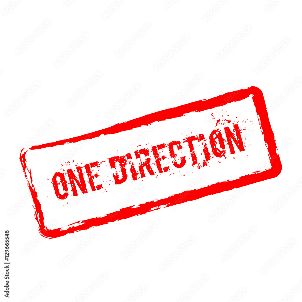 One Direction Logo Red And White
