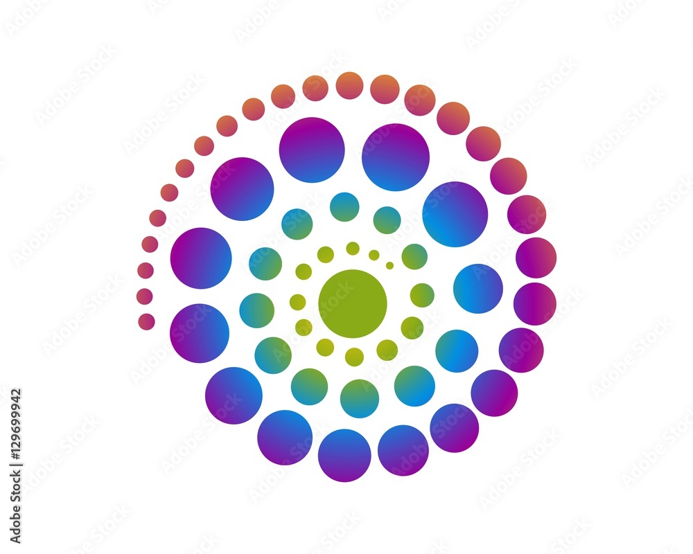 Circle swirl Stock Vector | Adobe Stock