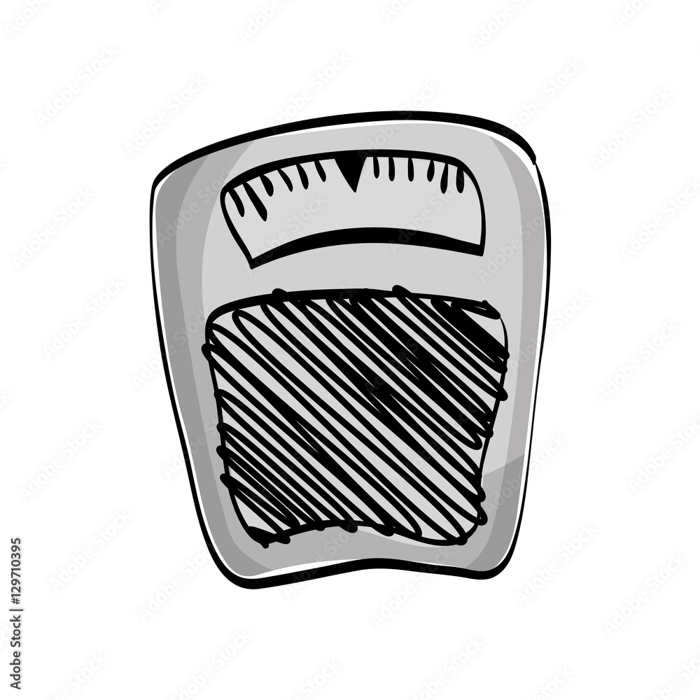 Weight body balance icon vector illustration graphic design Stock ...