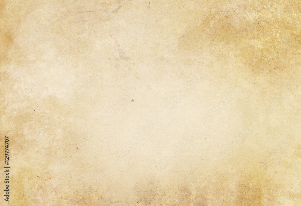 Old yellowed and stained paper texture. Stock Photo | Adobe Stock