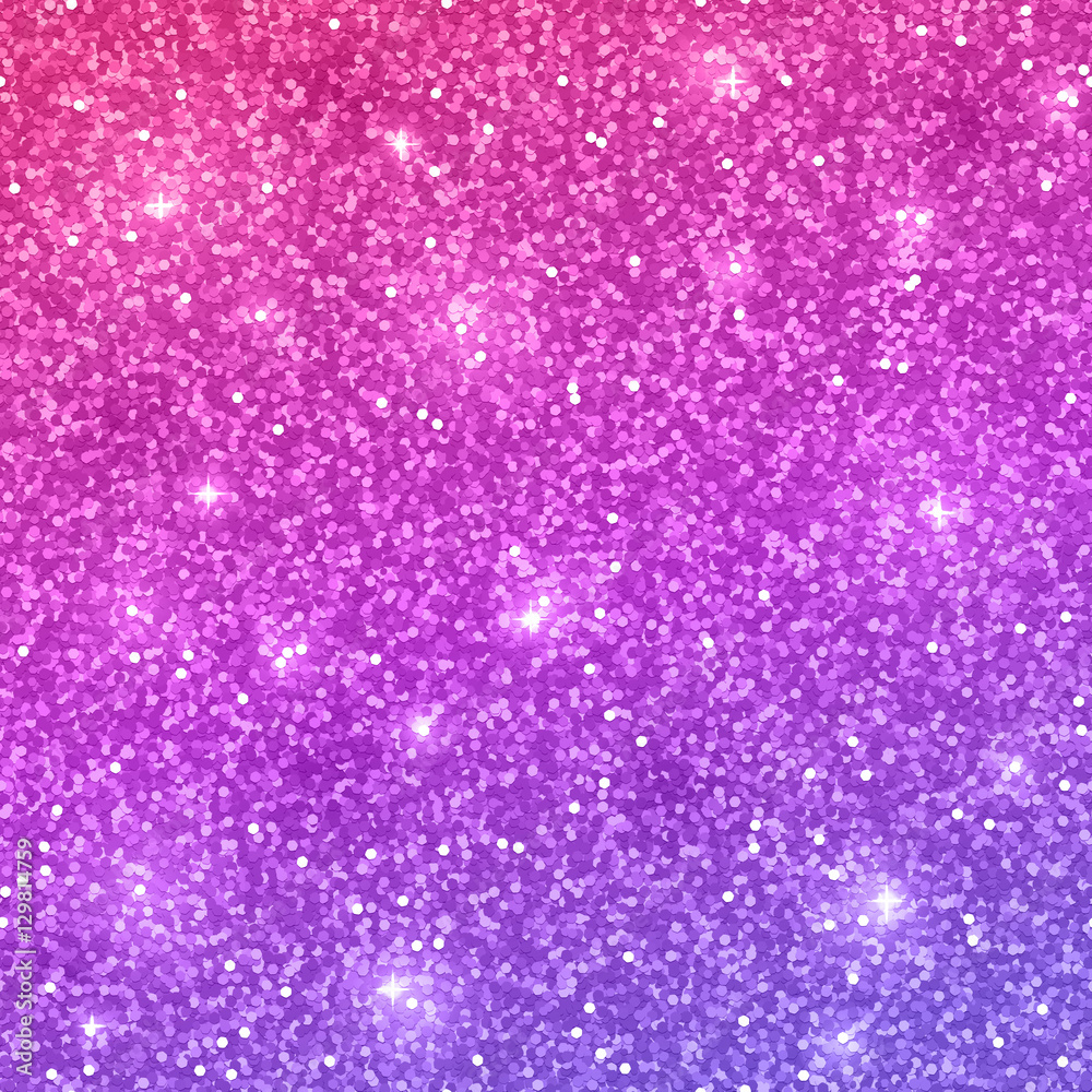 Glitter background with pink violet gradient. Vector. Vector Stock ...
