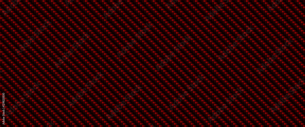 Red carbon fiber material texture background, digital illustration art ...