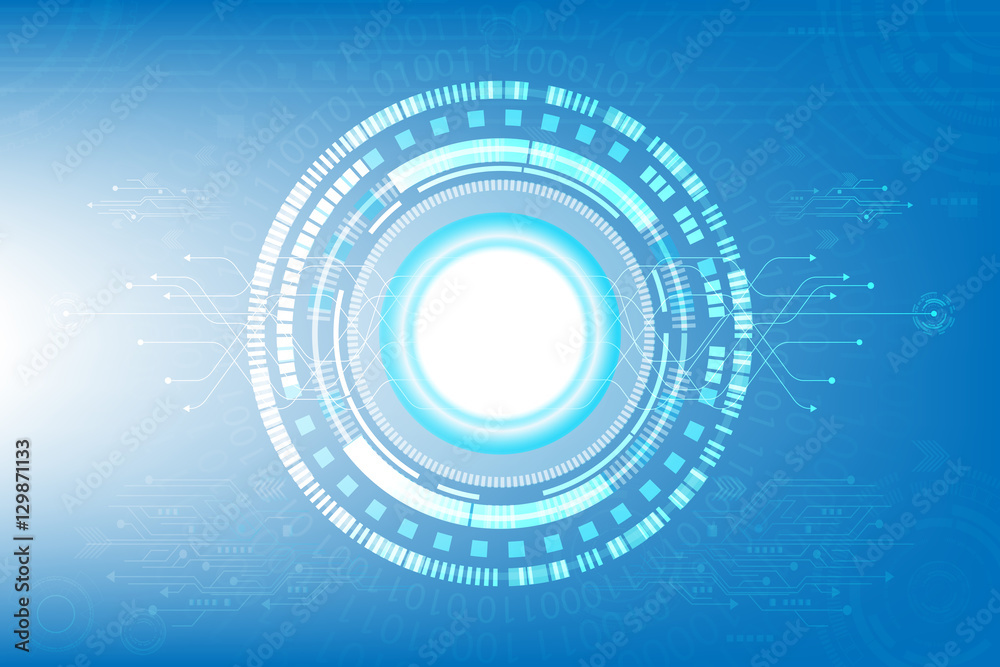 Vector communication concept for technology background Stock Vector ...