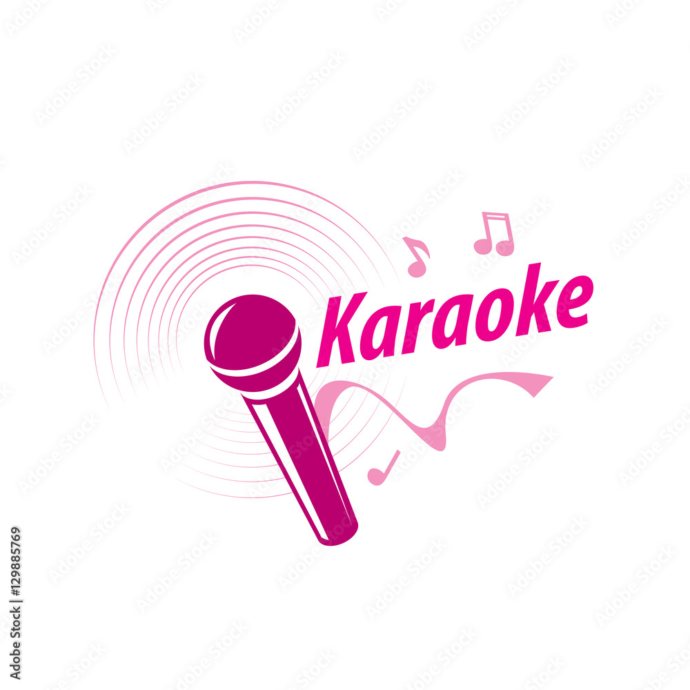vector logo karaoke Stock Vector | Adobe Stock