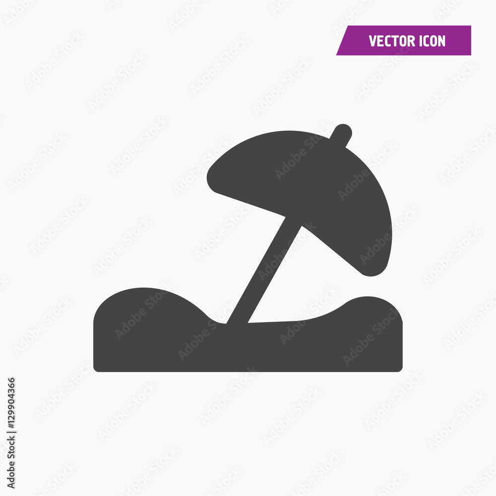 Parasol icon illustration isolated vector sign symbol. Stock Vector ...