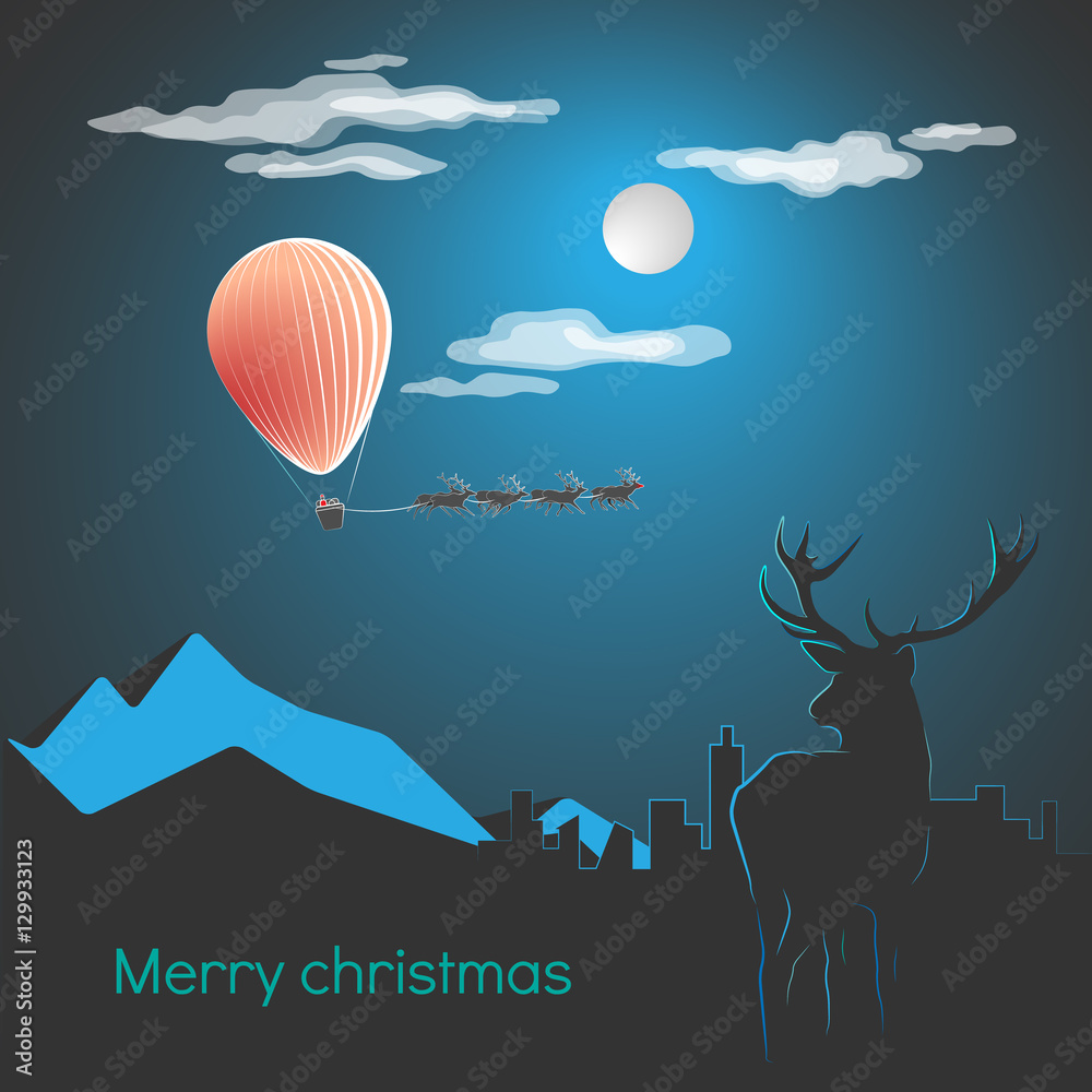Magic balloon. Stock Vector | Adobe Stock