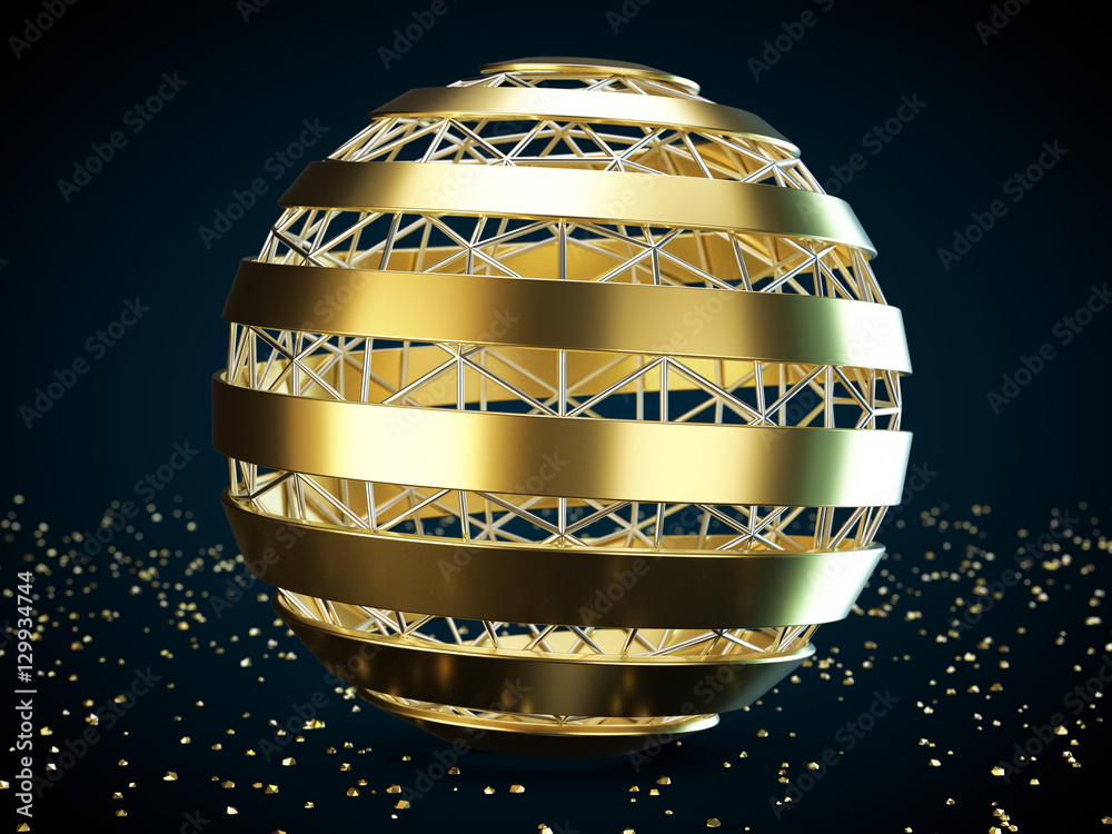 Helix sphere Stock Illustration | Adobe Stock