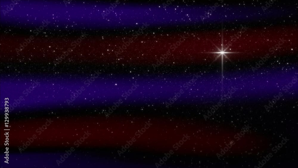 Vidéo Stock Nativity Star Crimson Violet Loop - Perfectly seamless loop ...