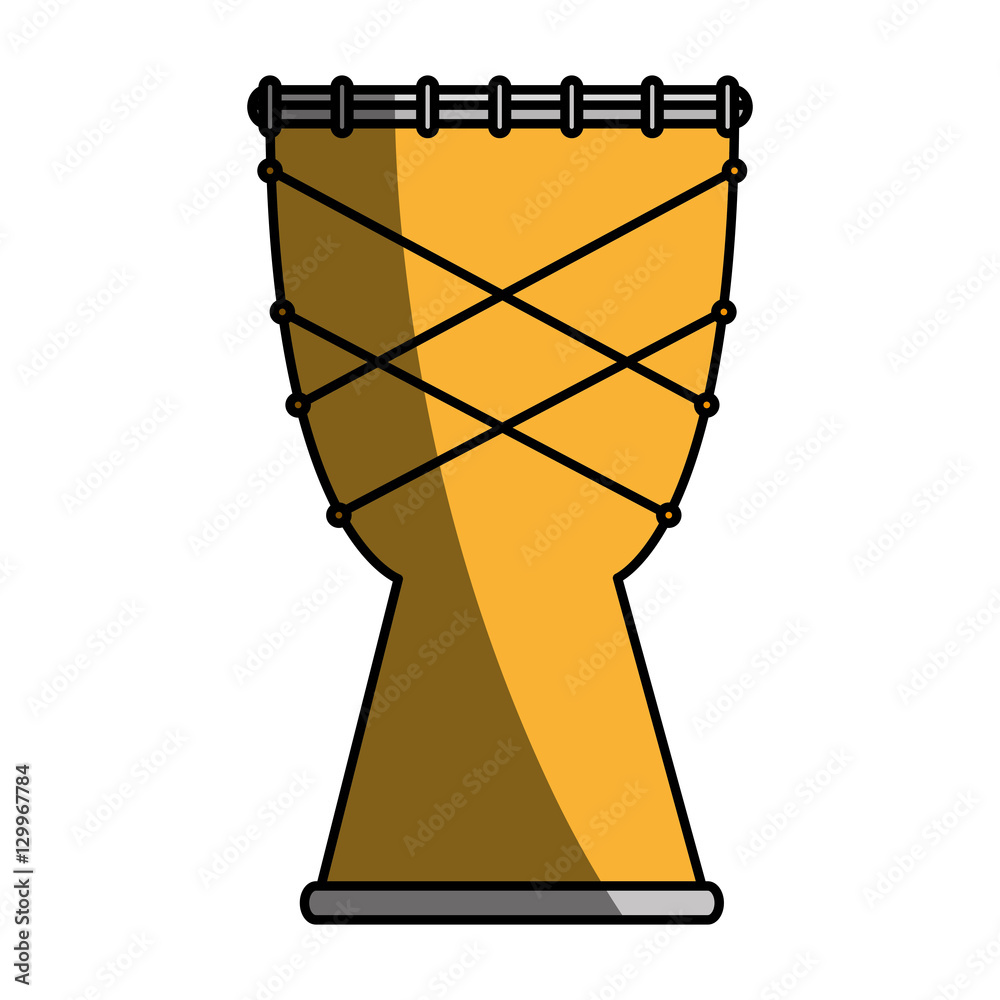 bongo instrument isolated icon vector illustration design Stock Vector ...