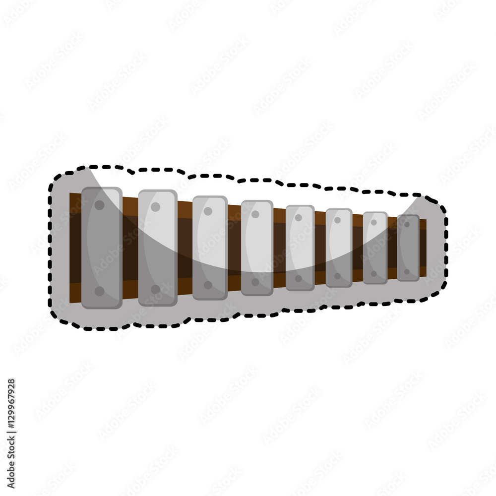 timbal instrument isolated icon vector illustration design Stock Vector ...