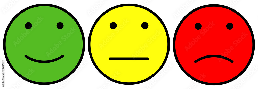 Vecteur Stock Feedback smiley Good, Average and Bad | Adobe Stock