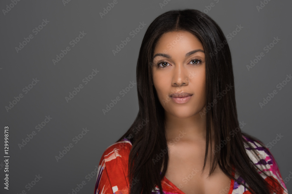 Exotic Fashion Model Stock Photo | Adobe Stock