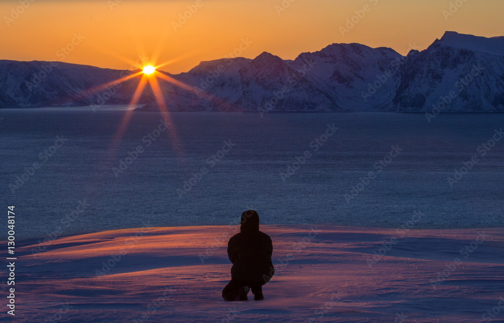 Photo & Art Print The return of the sun, Anne Olsen-Ryum