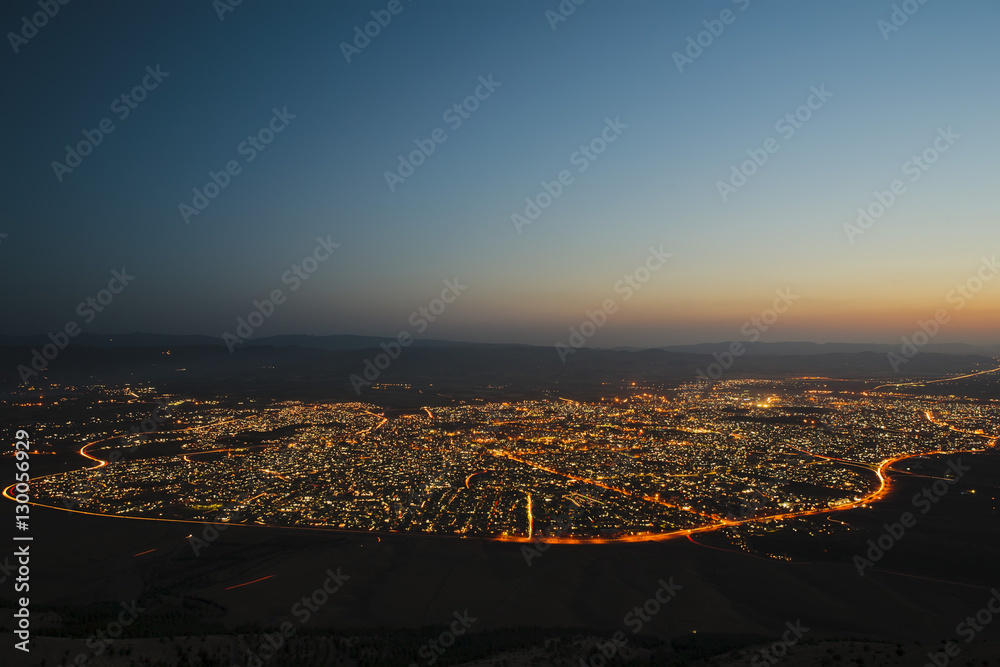 Sulaymaniyah at night, Iraq Stock Photo | Adobe Stock