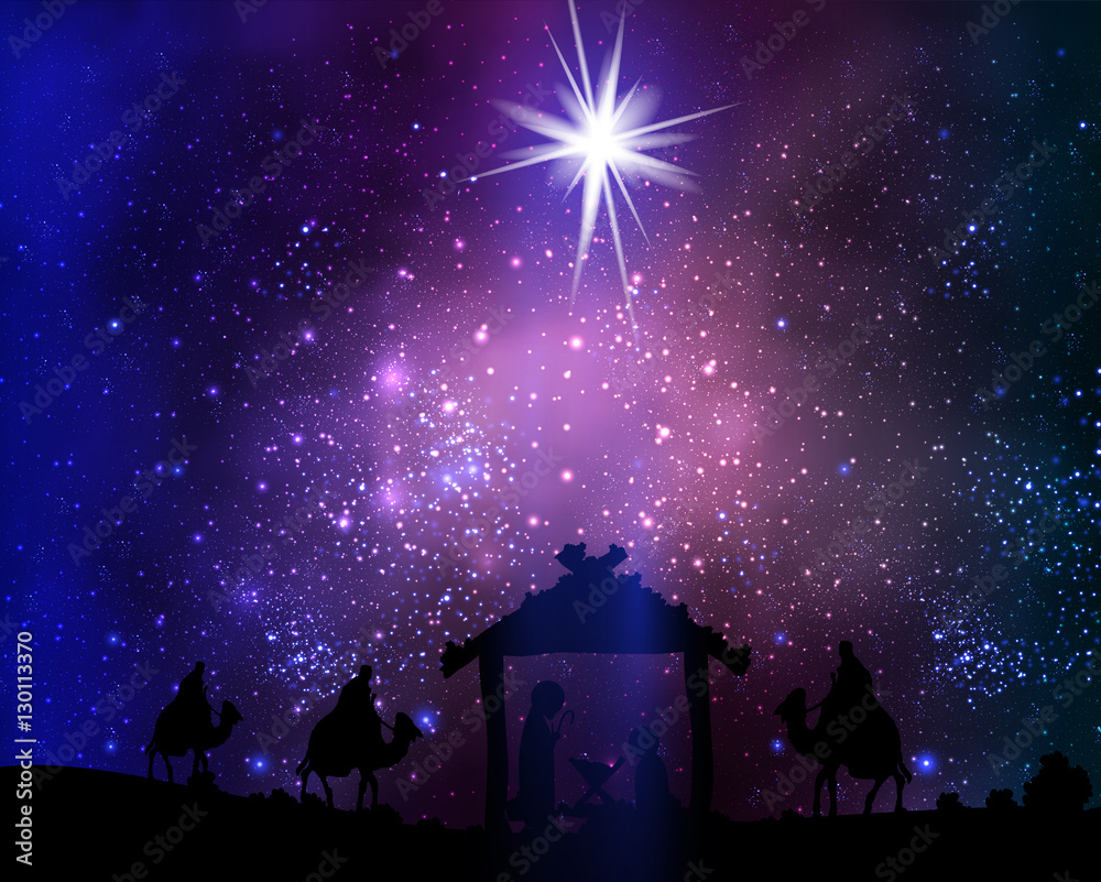 Jesus Christmas Star