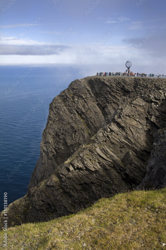 North Cape, Honningsvag Port, Mageroya Island, Finnmark Region, Arctic ...