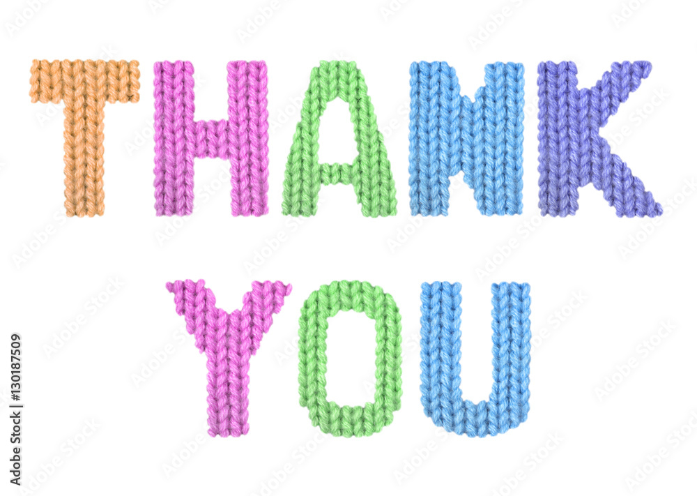 Thank you. Color rainbow Stock Photo | Adobe Stock