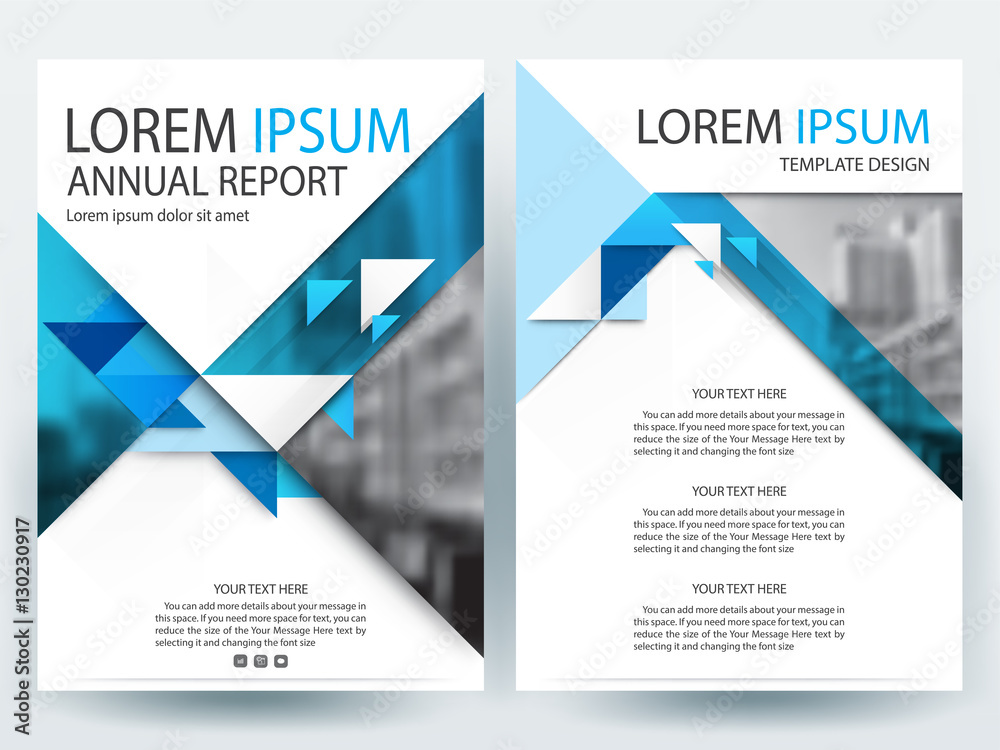 Abstract vector modern flyers brochure / annual report /design ...