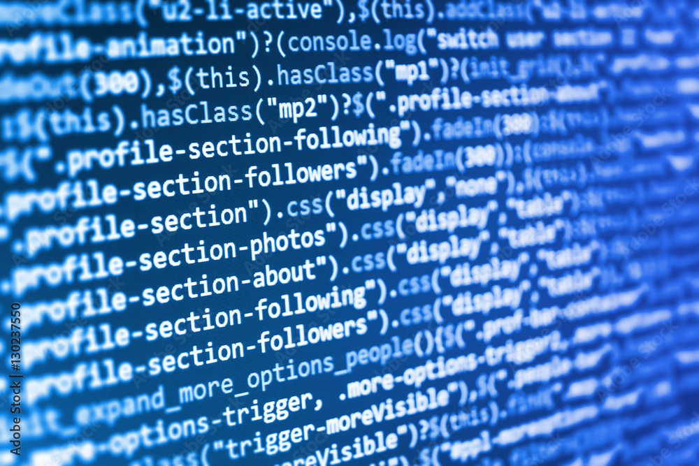 Information Technology Website Coding Standards For Web Design Programming Code Typing Binary