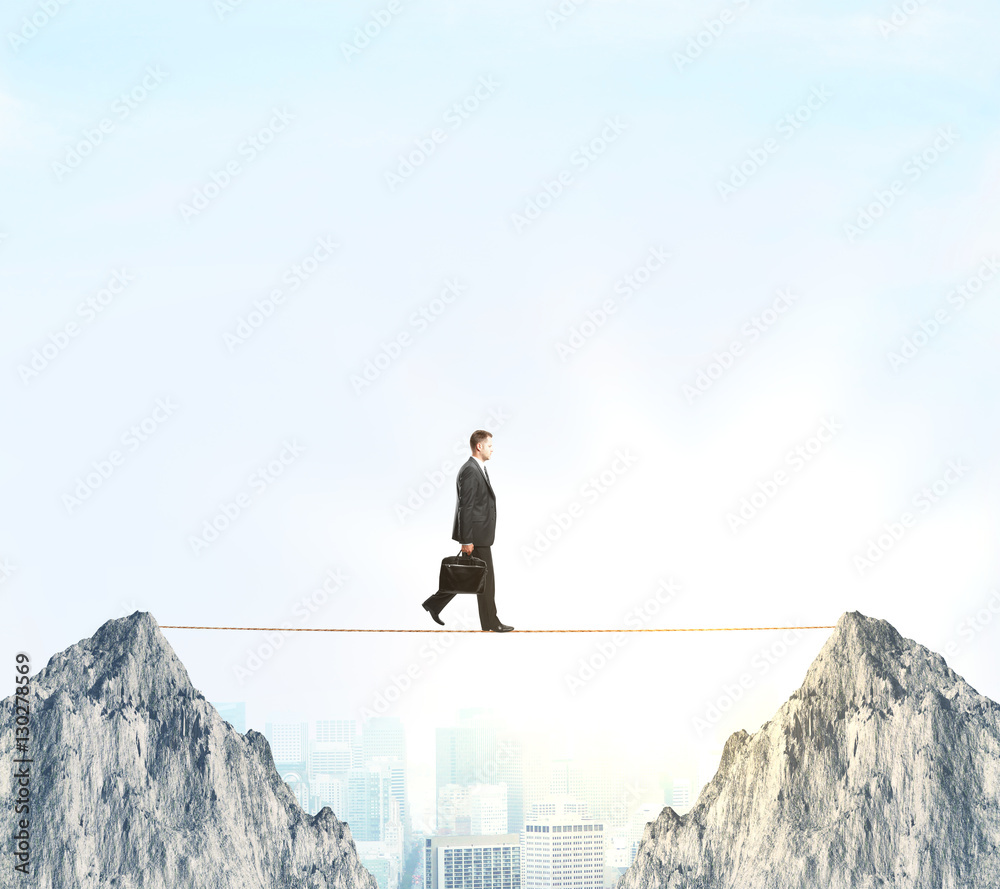 Risk balancing concept Stock Photo | Adobe Stock