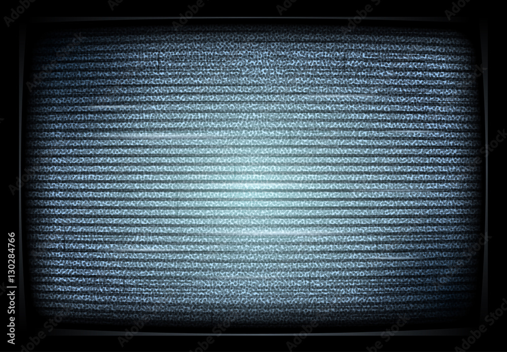 No signal TV illustration. interference. Noise tv screen interfering ...