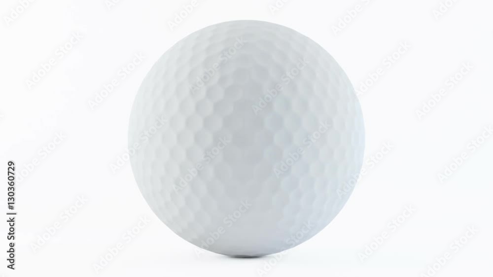 Golf Ball Loop Stock 비디오 | Adobe Stock