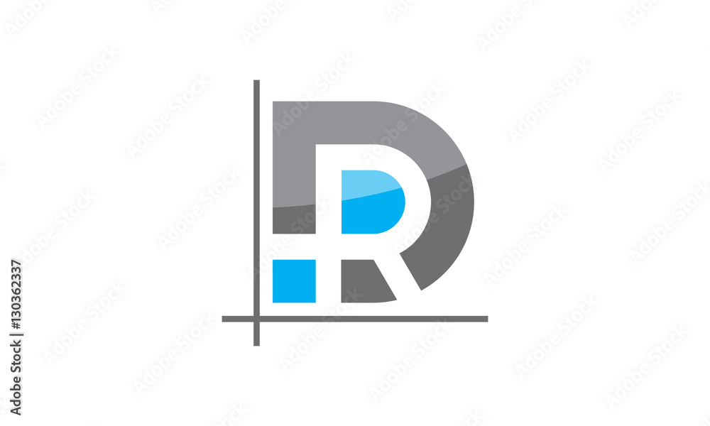 Logo Letter DR Stock Vector | Adobe Stock