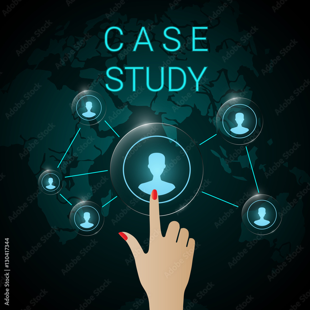 Case Study background, banner Stock Vector | Adobe Stock