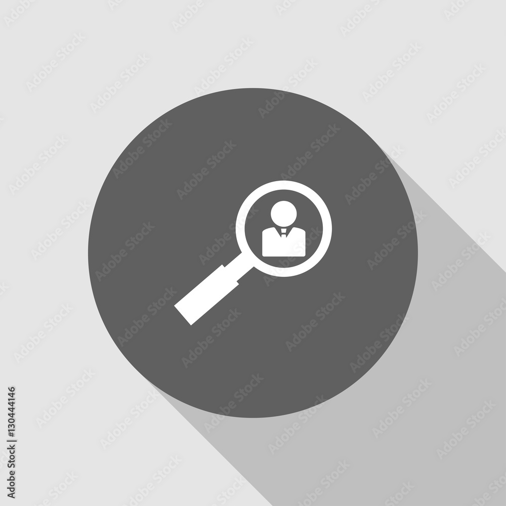 user search icon vector Stock Vector | Adobe Stock