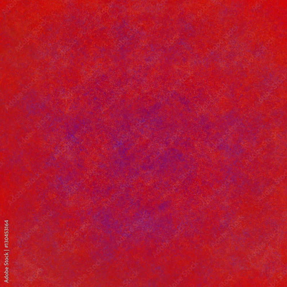 abstract red background or Christmas paper with bright center spotlight ...