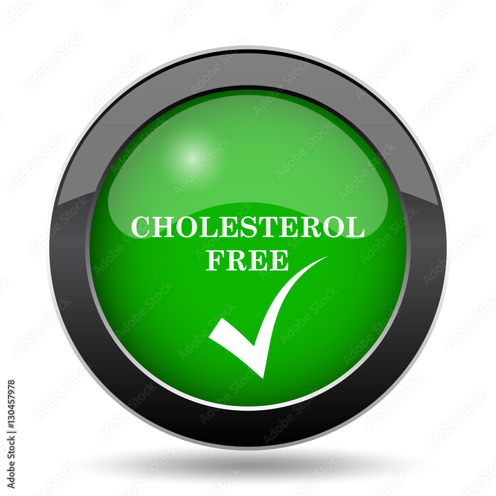 Cholesterol free icon Stock Illustration | Adobe Stock