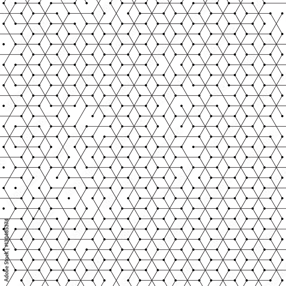 Hexagon background of abstract hexagonal geometric cells pattern Stock ...