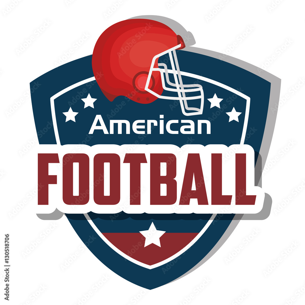 american football league icon vector illustration design Stock Vector ...