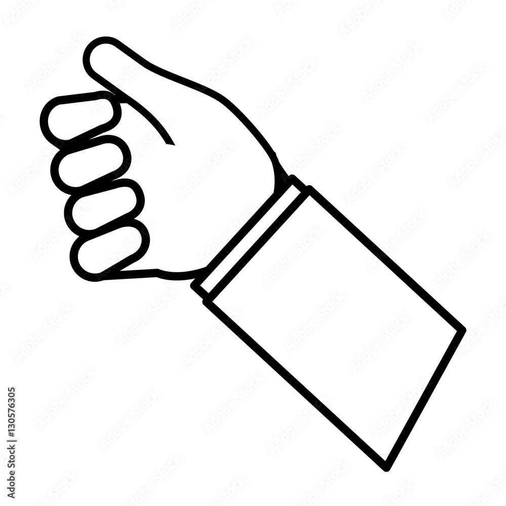 Human hand hold something icon vector illustration graphic design Stock ...