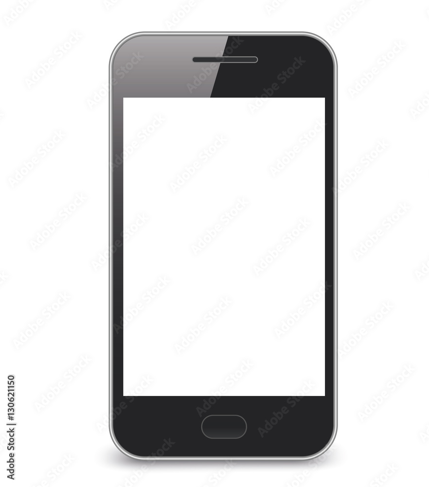 Realistic smartphone isolate background - Stock Vector. Stock Vector ...