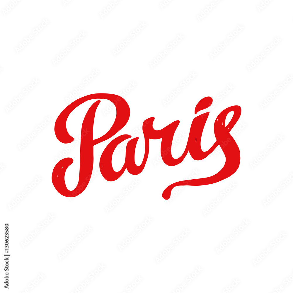 Handwritten lettering poster for your design. Creative typography. Hand ...