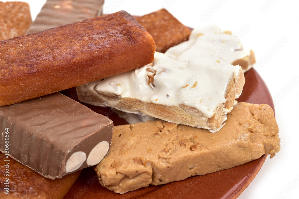 turron, typical christmas confection in Spain Stock Photo | Adobe Stock