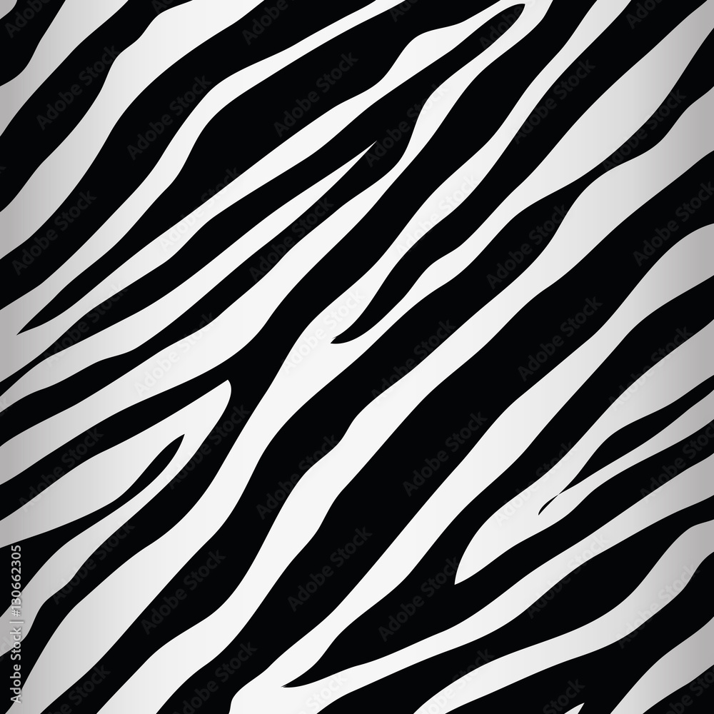 zebra animal print pattern image vector illustration design Stock ...