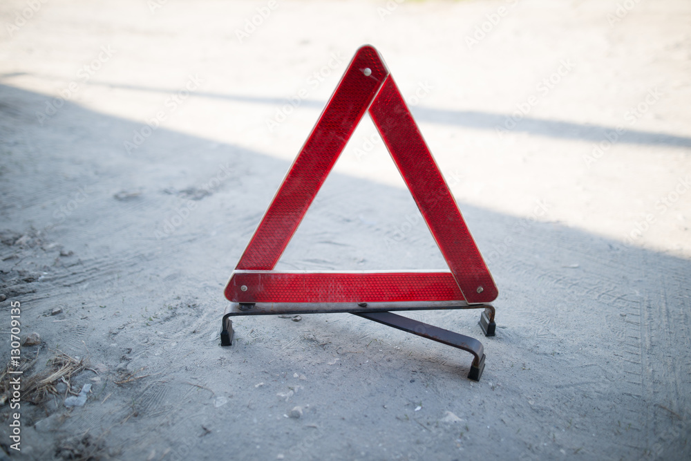 Emergency stop sign Stock Photo | Adobe Stock