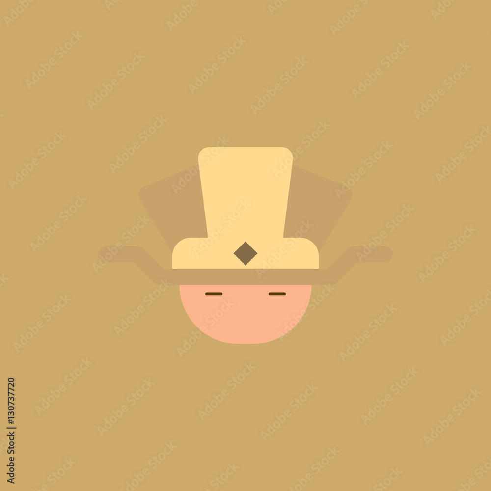 China man head Vector illustration of Chinese new year celebration in ...