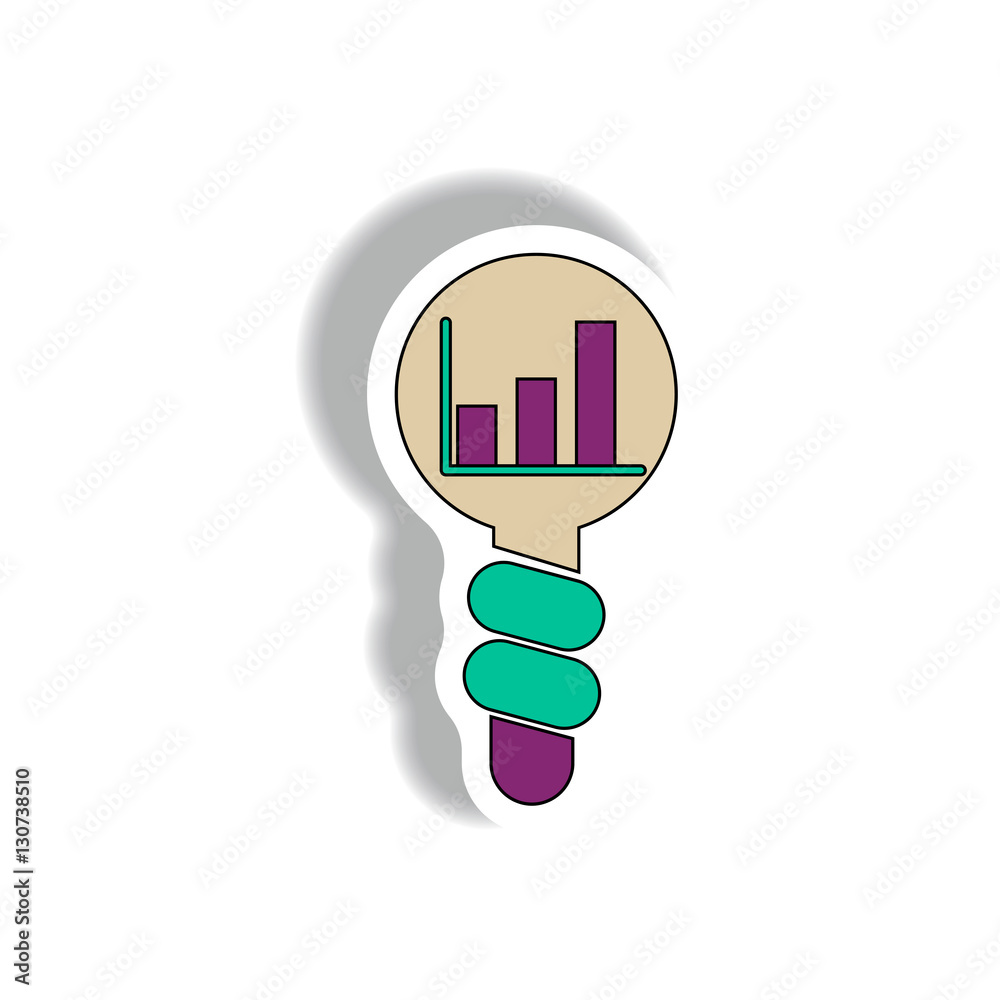 Idea for Improving Performance Vector illustration in paper sticker ... Idea for Improving Performance Vector illustration in paper sticker ...