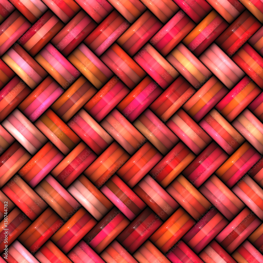 Twill Weave Texture. Seamless Multicolor Pattern. Stock Illustration ...