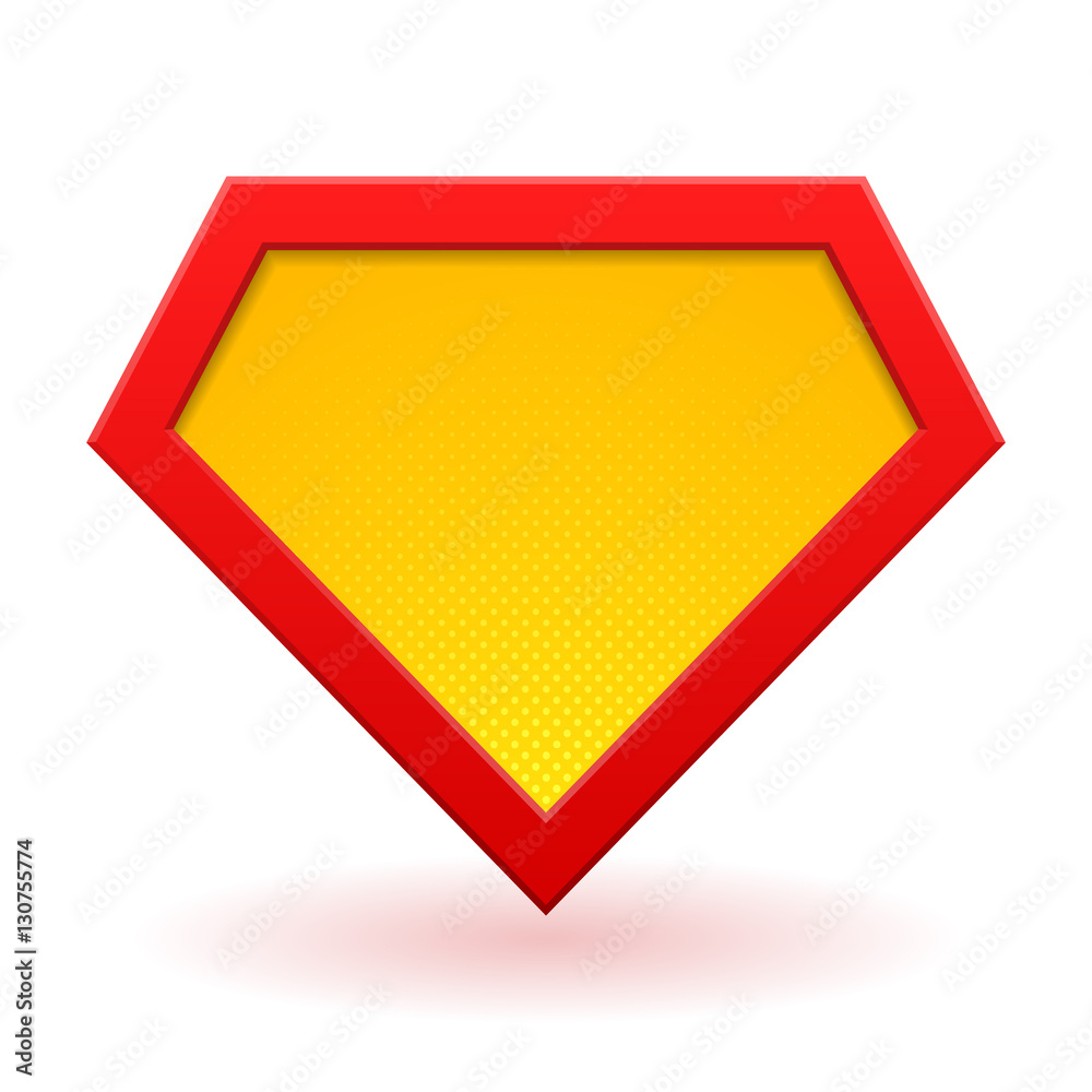 Superhero logo template Stock Vector | Adobe Stock