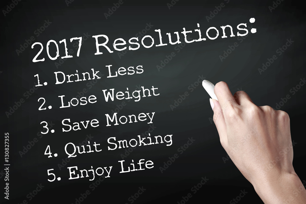 New year resolutions Stock Photo | Adobe Stock