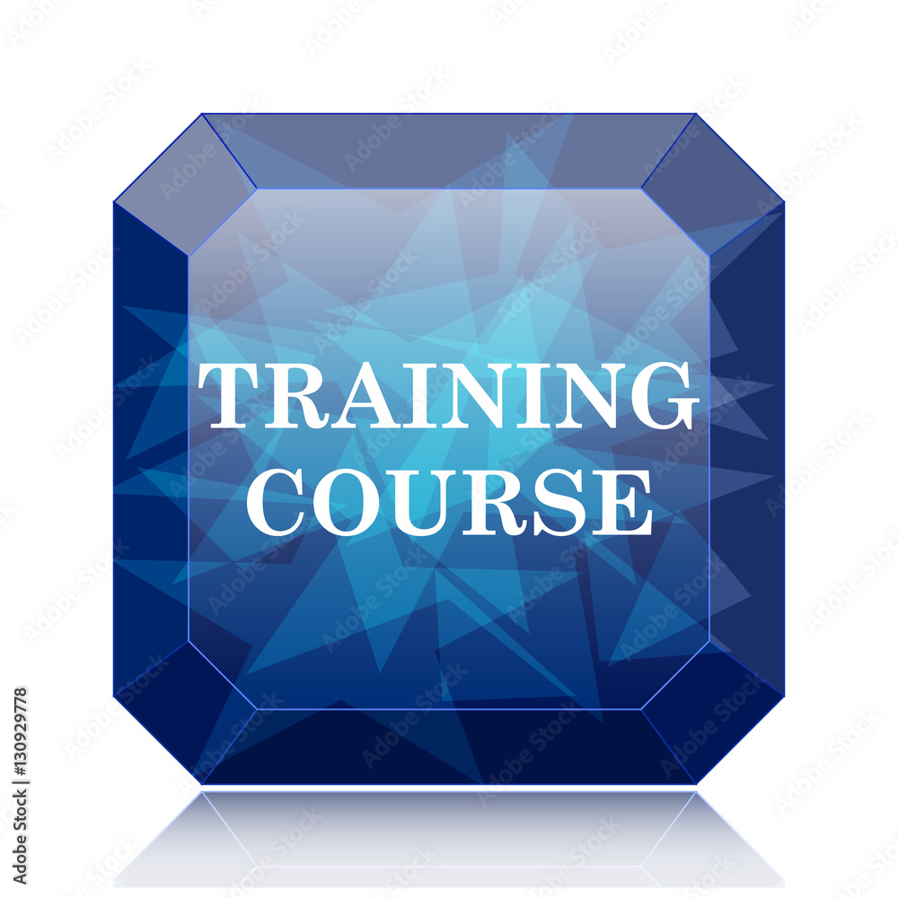 Training course icon Stock Illustration | Adobe Stock