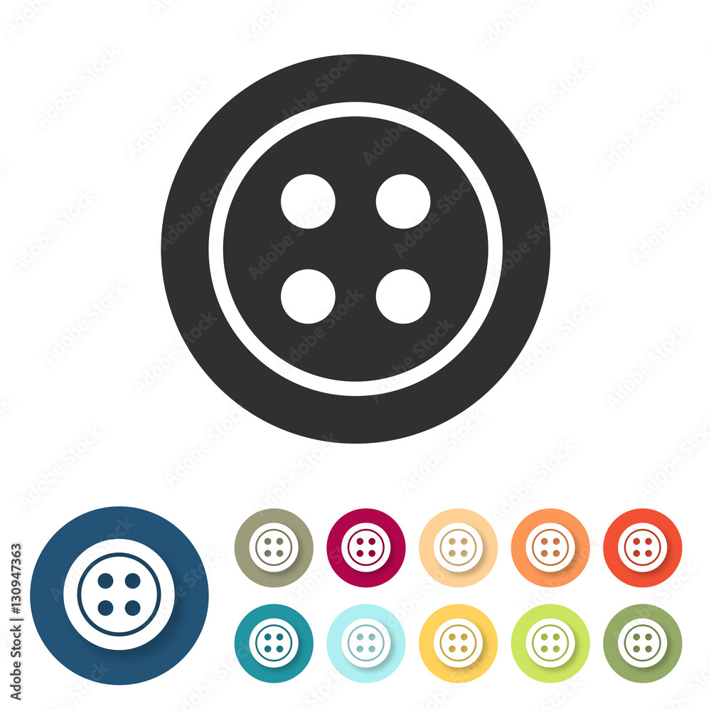 Icon - Knopf - Button vector de Stock | Adobe Stock