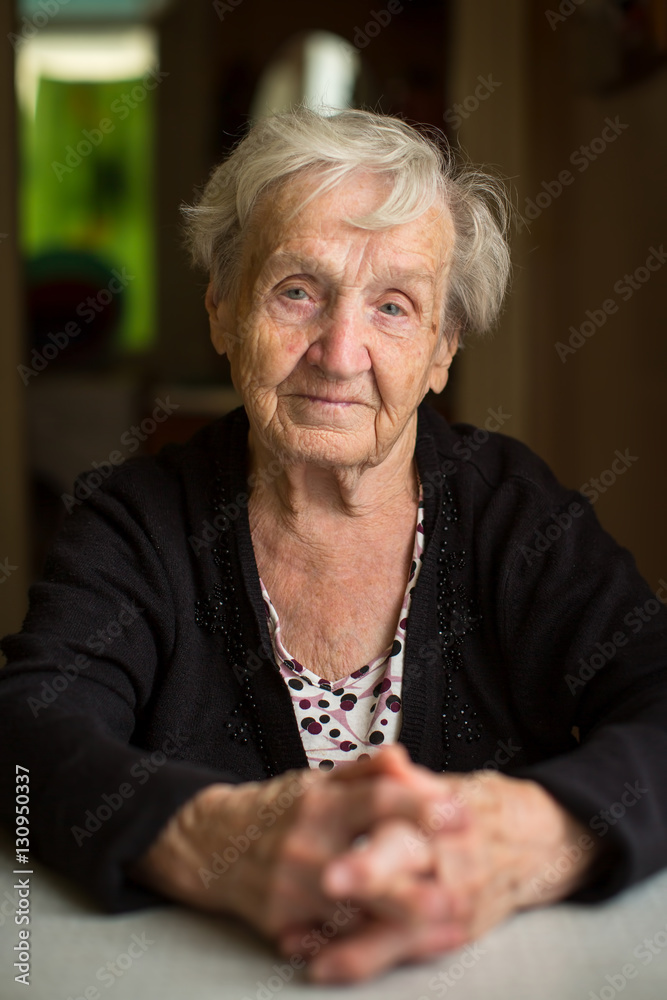 Grandma. Portrait of an elderly woman. Stock Photo | Adobe Stock