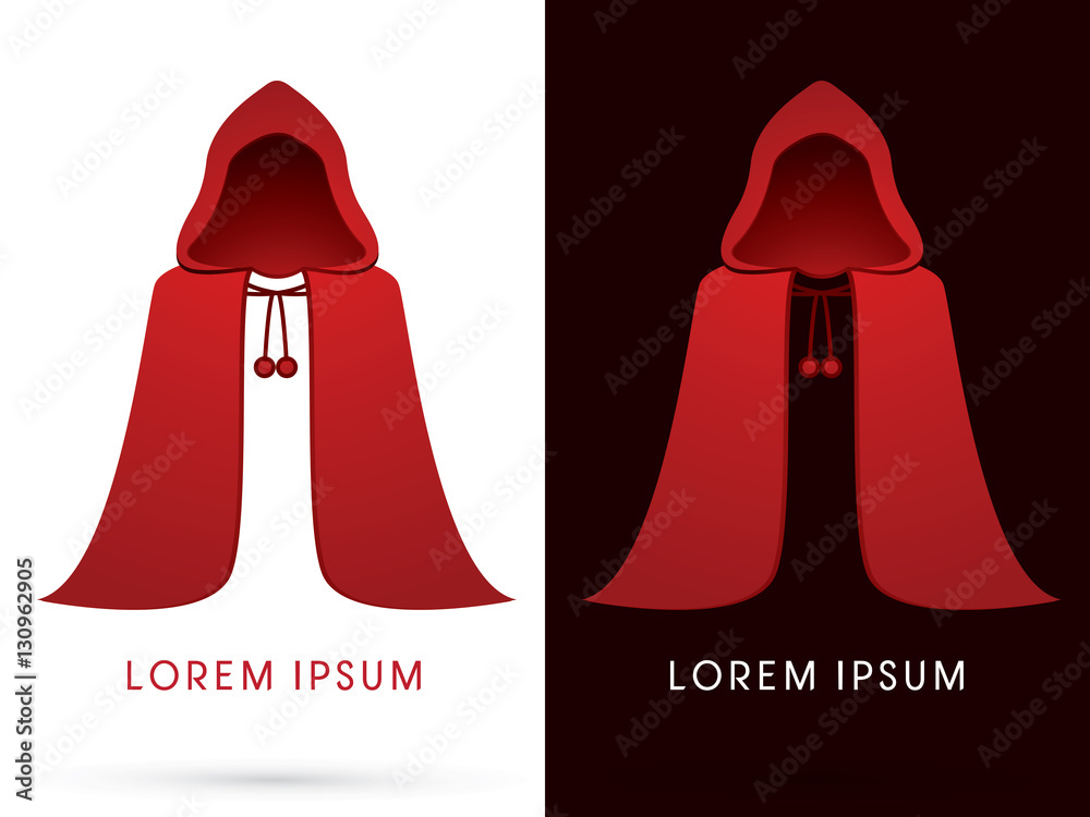 Red hood graphic vector Stock Vector | Adobe Stock