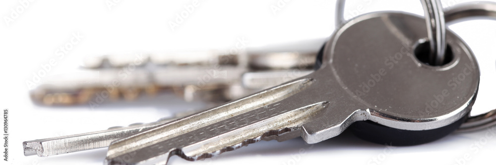 keys white background secure Stock Photo | Adobe Stock