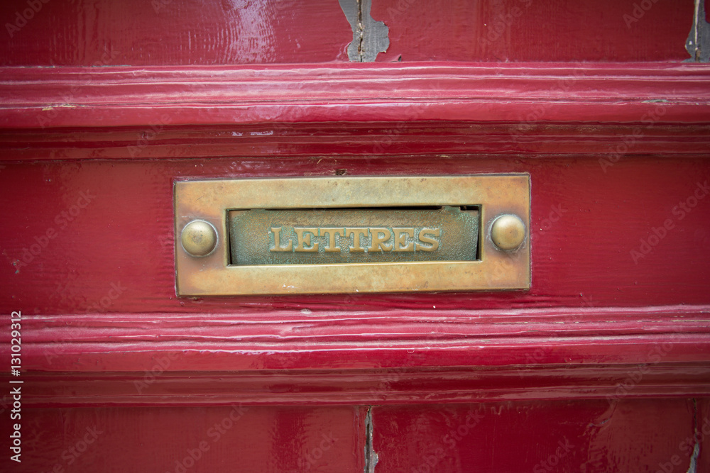 Old letterbox in Malta Stock-Foto | Adobe Stock